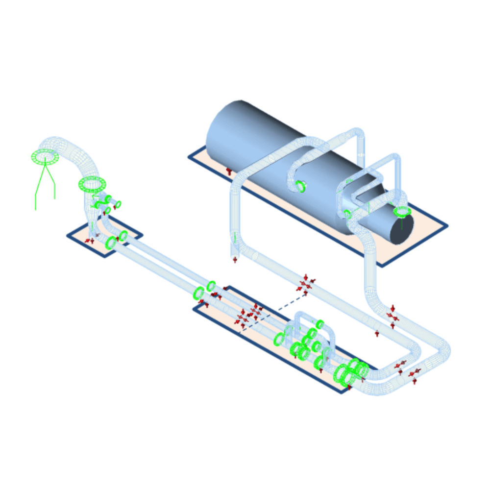 On-Skid and Off-Skid Air Combustion Lines Design • Dynaflow Research Group